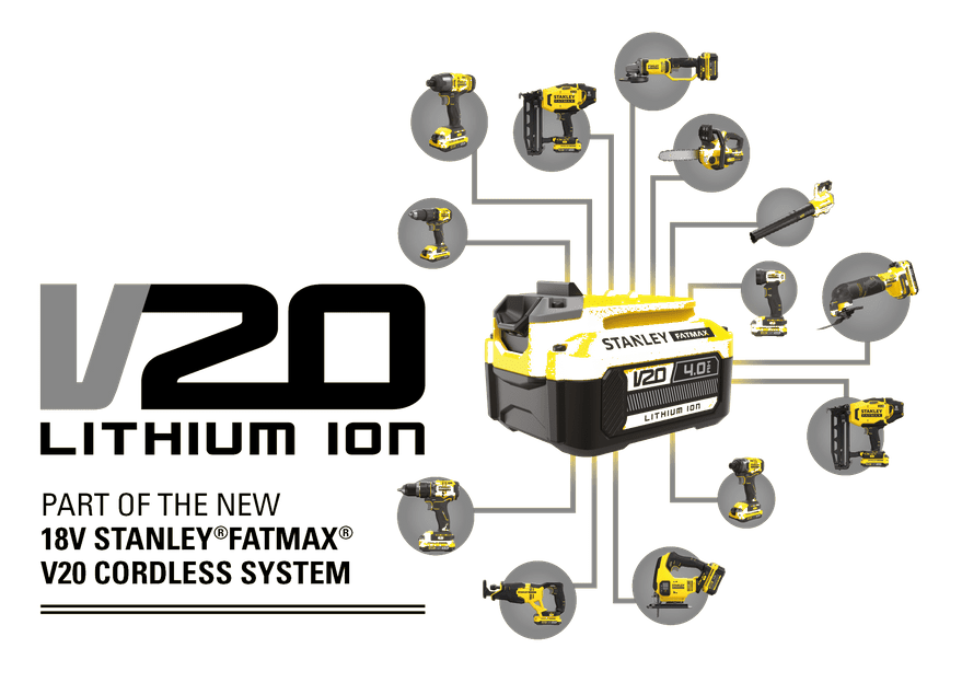 The NEW & IMPROVED STANLEY® FATMAX® Cordless Power Tools