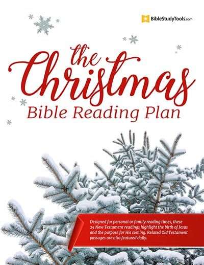Christmas Bible Reading Plan