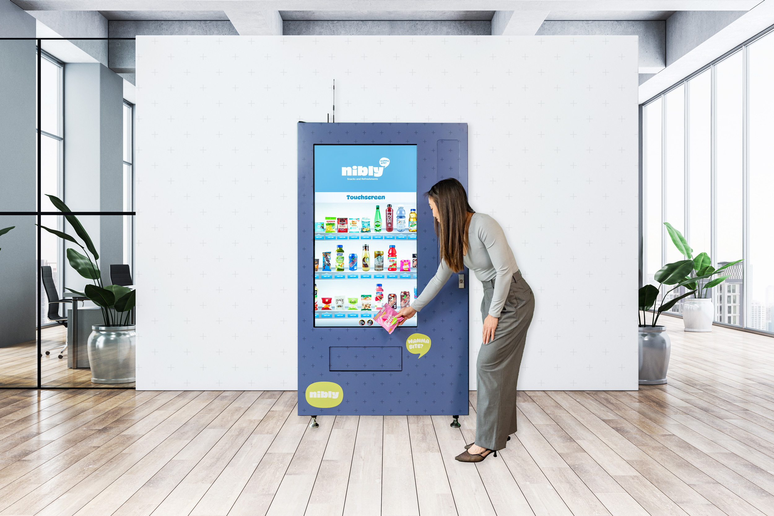 Nibly Snacks Smart Vending Machine Business Opportunity