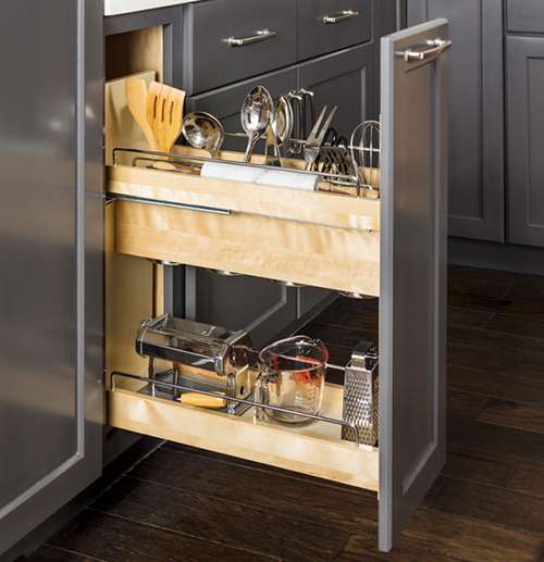 "No Wiggle" Base Filler Pullout