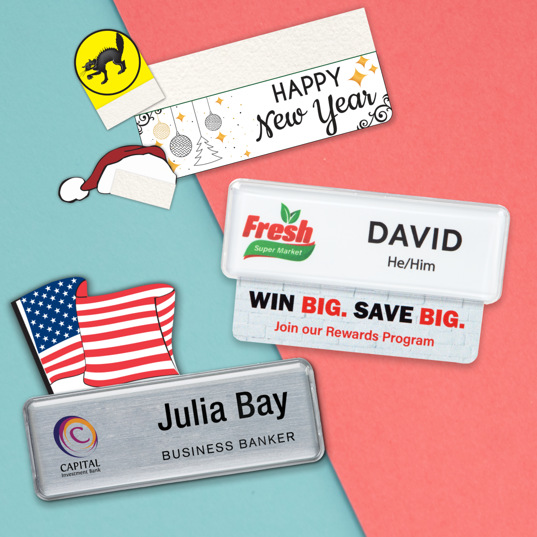 Let our badge talkers voice your business story!