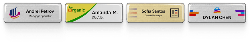 Start designing and printing your Mighty Badge today!