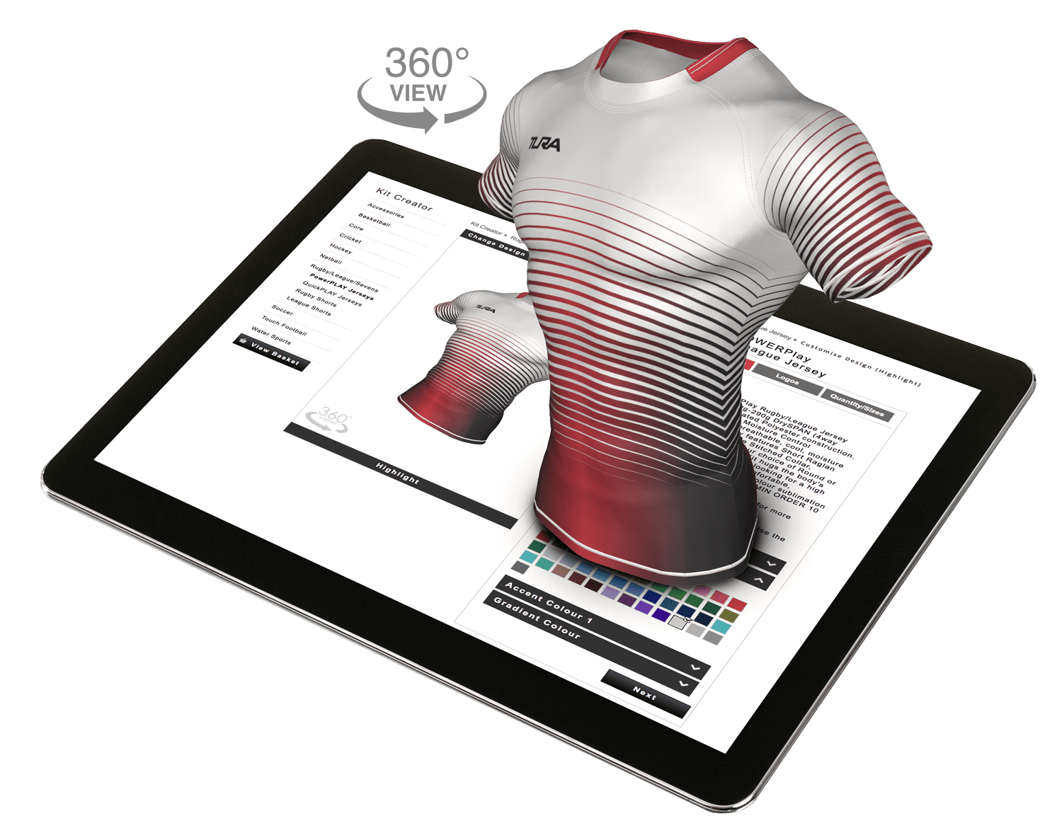Custom Rugby League Uniforms | TURA Sports | Get an Instant Quote