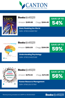SUNY Canton Online Bookstore - Books by eCampus