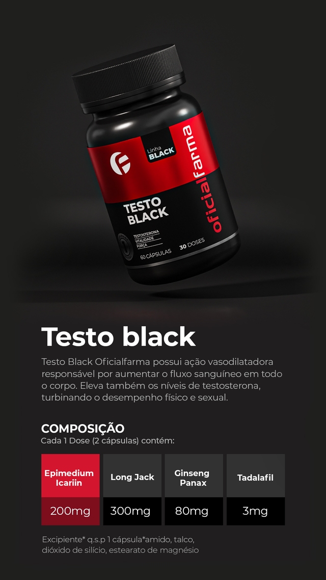 Testo Black | Linha Black