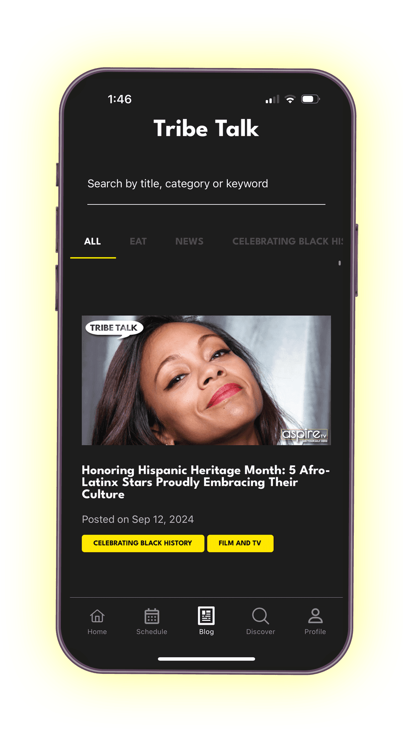 Download the free aspireTV app