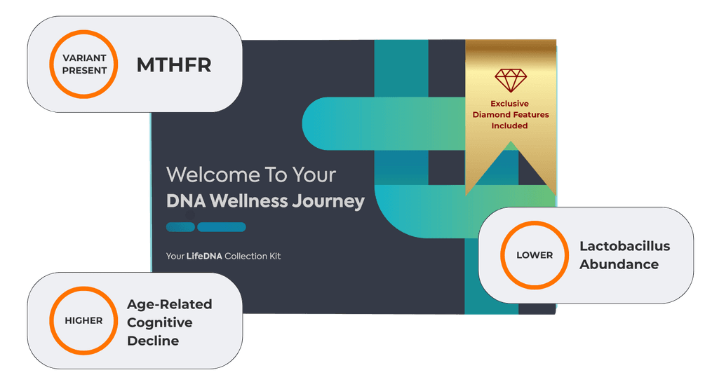 LifeDNA - Diamond: Blueprint For Methylation, Detox, Gut, Aging, and ...