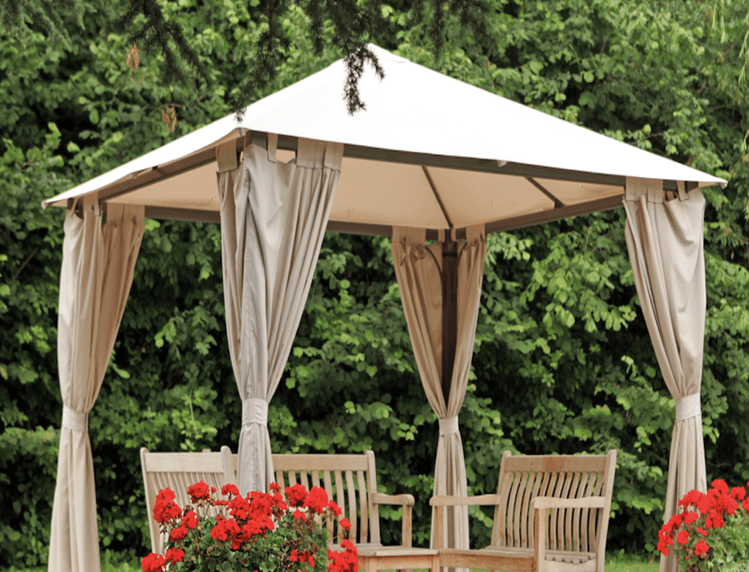 GAZEBO OR CANOPY ASSEMBLY UNDER 200 LBS.