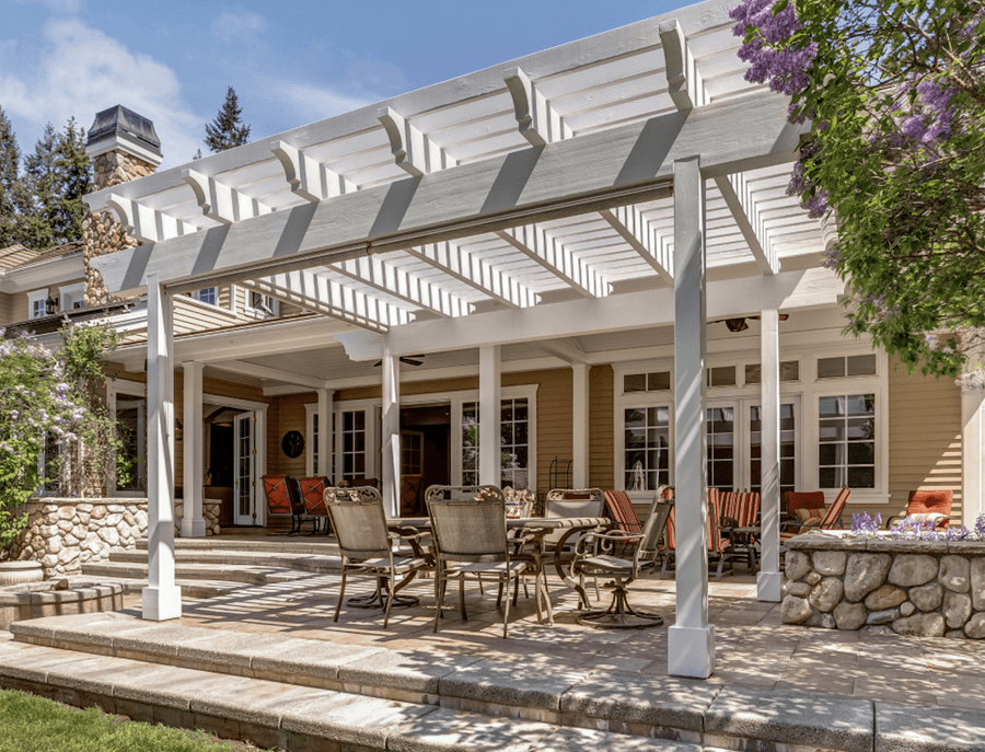 PERGOLA ASSEMBLY OVER 200 LBS.