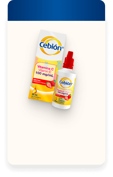 Fortalece tus defensas con Vitamina C | Cebion®
