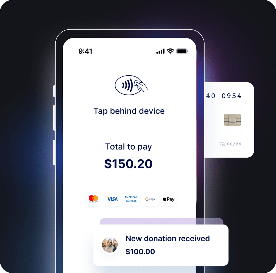 Tap to Donate Solution for Nonprofits