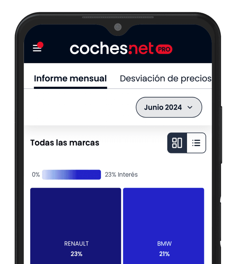 Descarga la App coches.net PRO - Gestiona tu negocio de vehículos en cualquier lugar