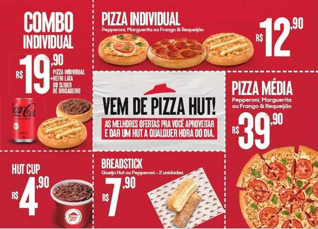 Cupons Pizza Hut