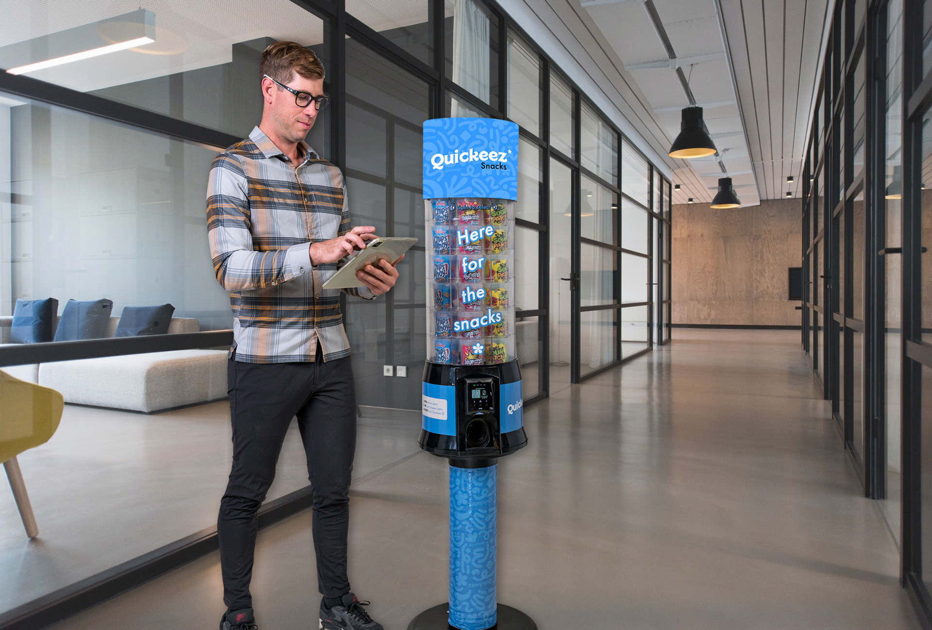 Quickeez Healthy Snacks Vending Machine Business Opportunity