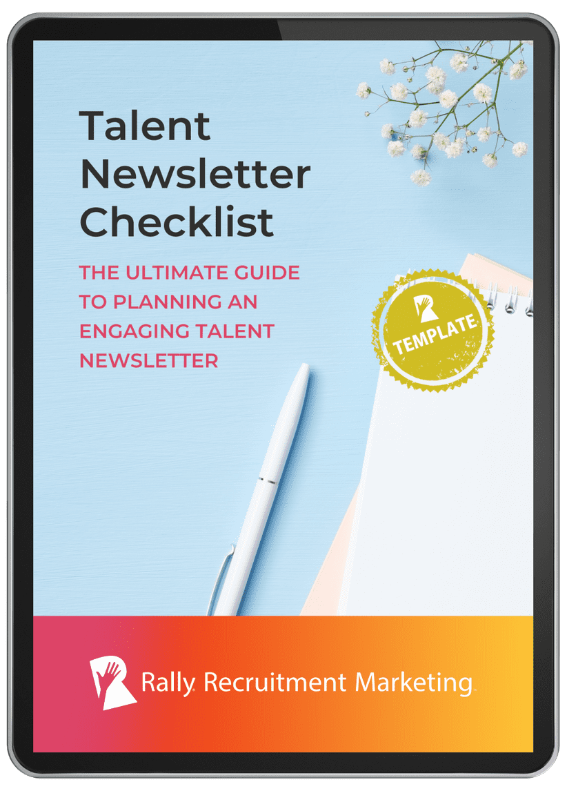 [Template] Talent Newsletter Checklist
