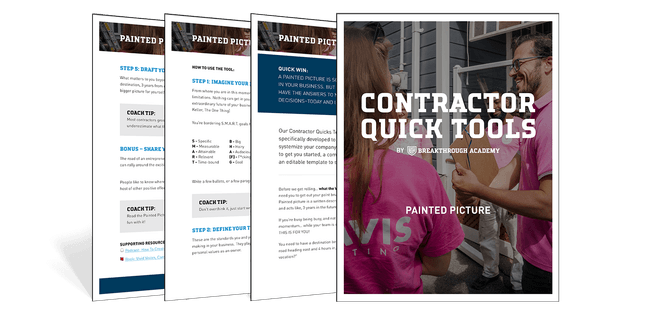 Contractor Quick Tool: Painted Picture Tool
