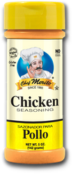 Chef Merito Recipe and Seasonings