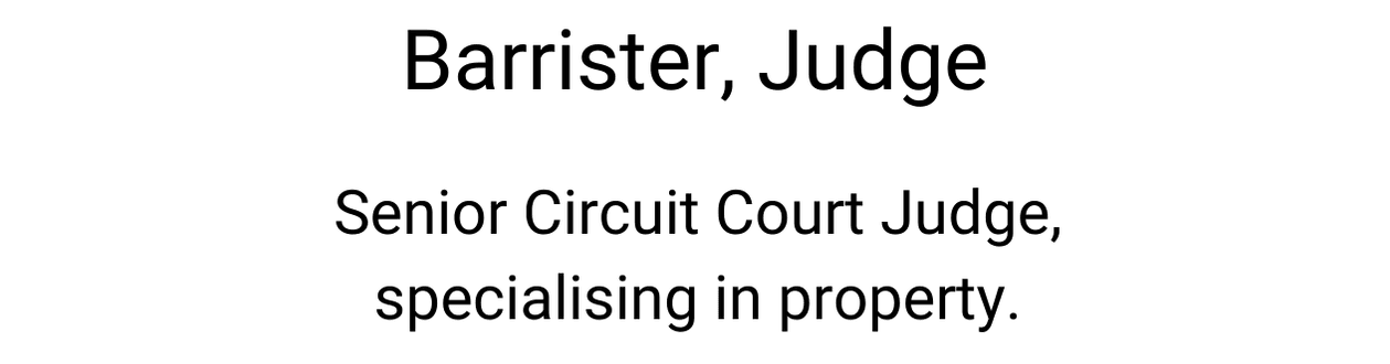 His Honour Judge Simon Staley Brown KC