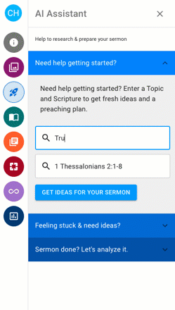 AI Sermon Assistant | Sermon Maker