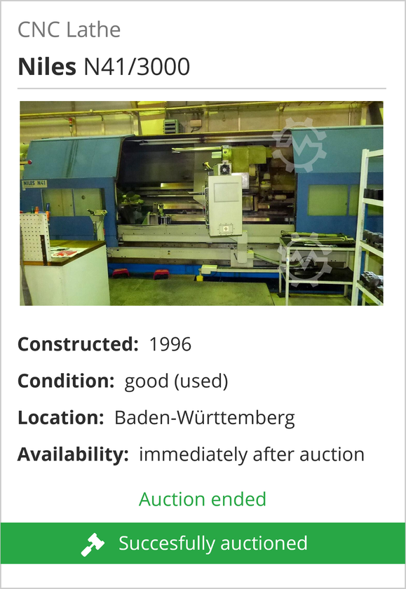 Machineseeker Auctions | Risk-free machinery sales at premium prices