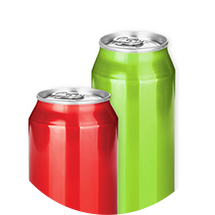 Aluminium cans