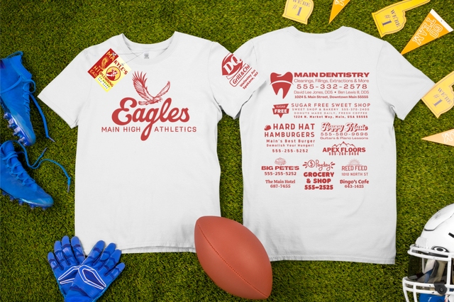 All-American T-Shirts - High School Support Program