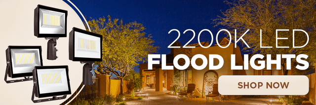 Our NEW 2200K LED Fixtures and Bulbs - 1000Bulbs