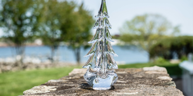 High quality, handmade glass trees