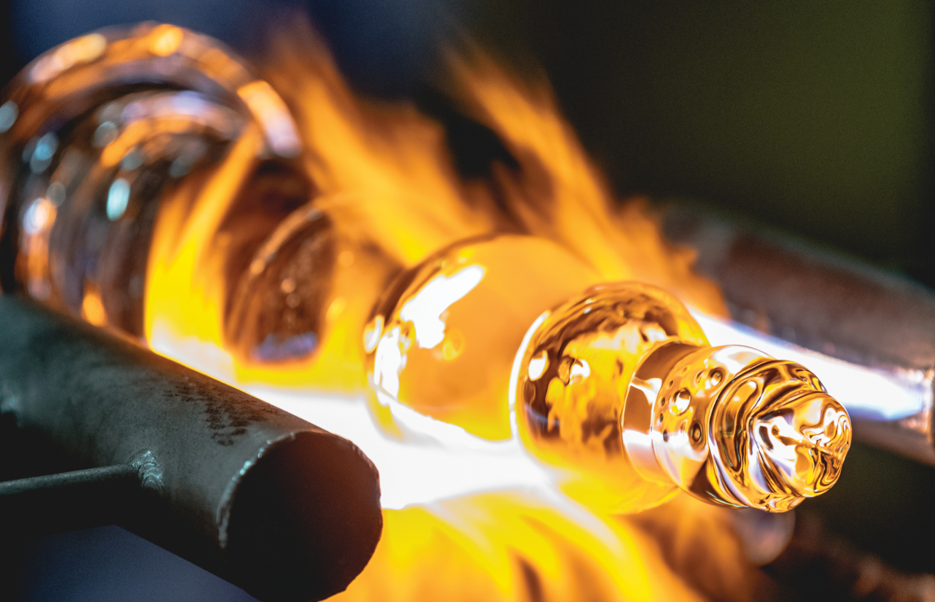 High quality, handmade glass trees