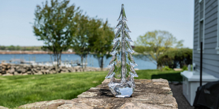 High quality, handmade glass trees