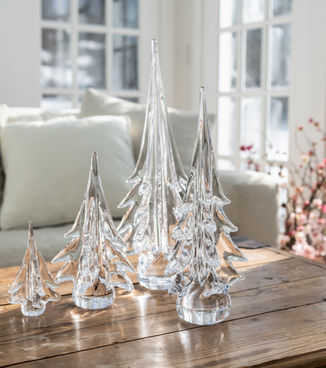 High quality, handmade glass trees