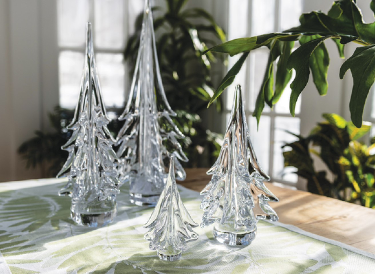 High quality, handmade glass trees