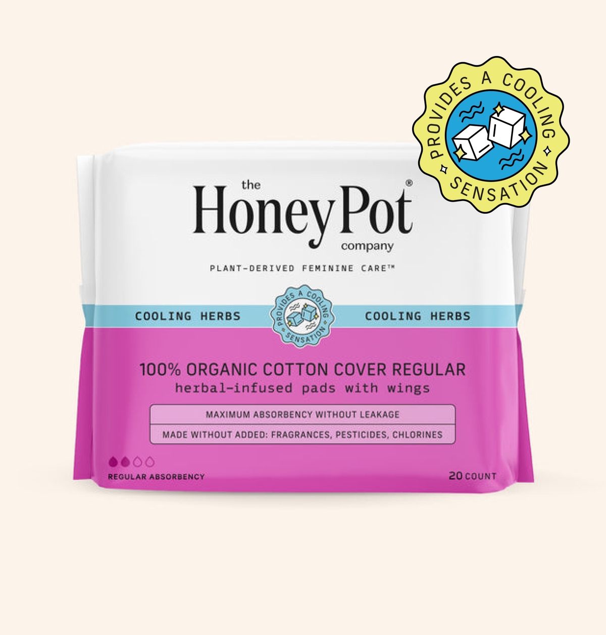 Pads, Cups, and Tampons Menstrual Products | The Honey Pot
