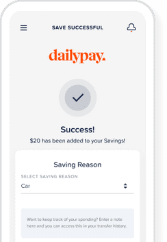 DailyPay also provides financial tips and tools to help you better manage your finances.