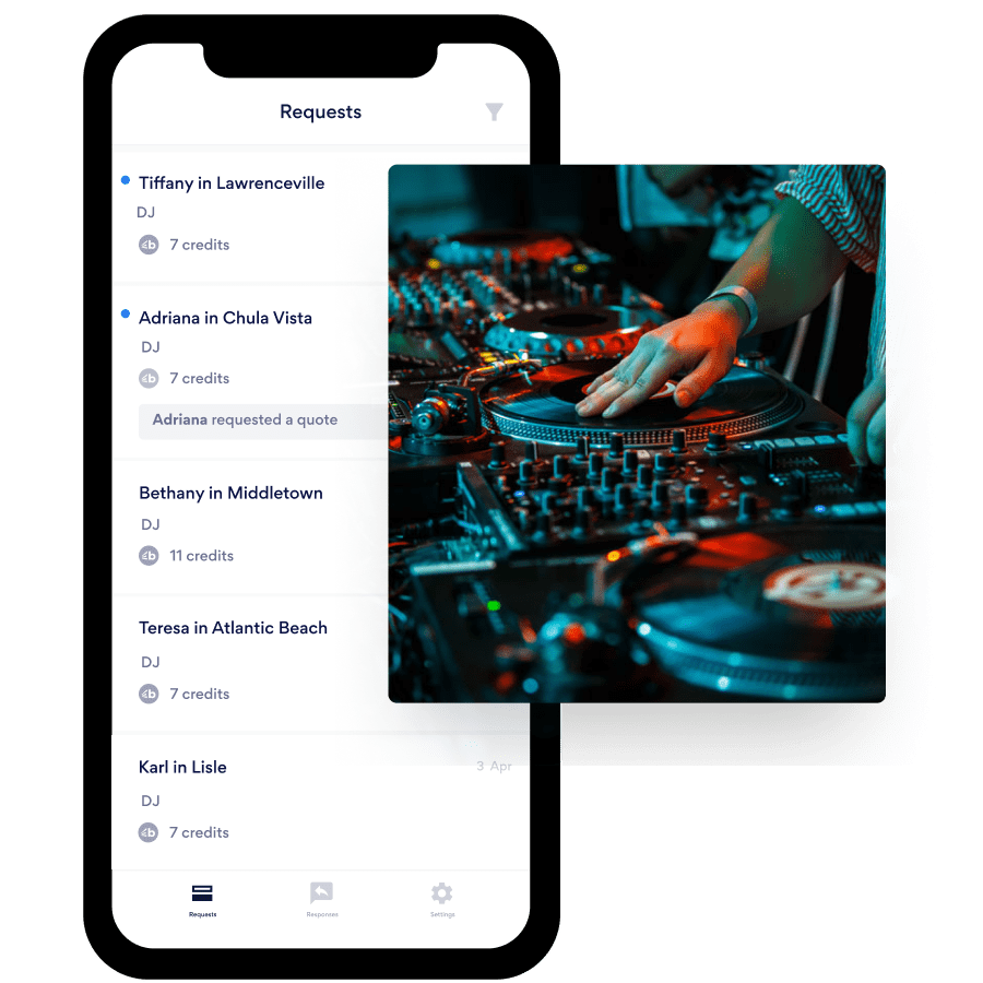Find DJ Clients | Find DJ Jobs | Find DJ Leads | Find Work As A DJ ...