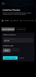 Finclass | Sua Carteira de Investimentos