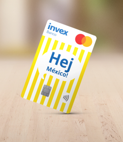 Tarjeta de Crédito INVEX Hej México! - Solicítala ahora