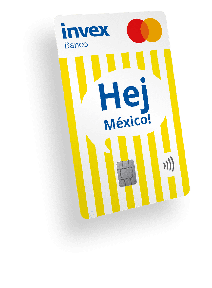 Tarjeta de Crédito INVEX Hej México! - Solicítala ahora