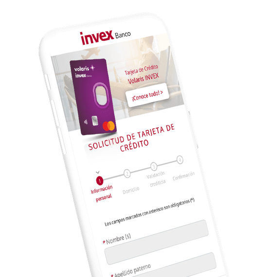 Tarjeta de Crédito Volaris Invex - Solicítala ahora