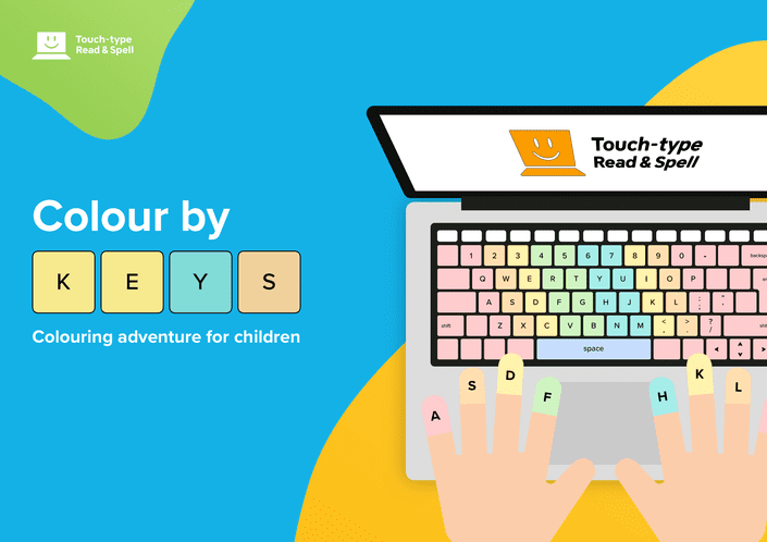 Coloring Adventure for Children | Touch-Type Read & Spell