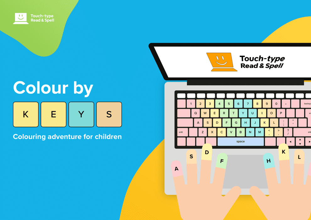 Coloring Adventure for Children | Touch-Type Read & Spell