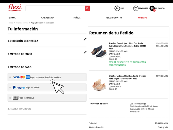 Cómo comprar en flexi.com.mx - Sitio Flexi