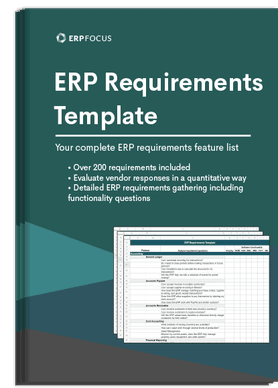 ERP Requirements Template - Free Guide from ERP Focus