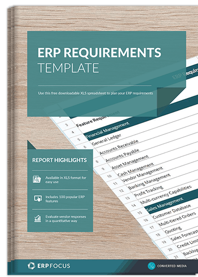 ERP Requirements Template - Free Guide from ERP Focus