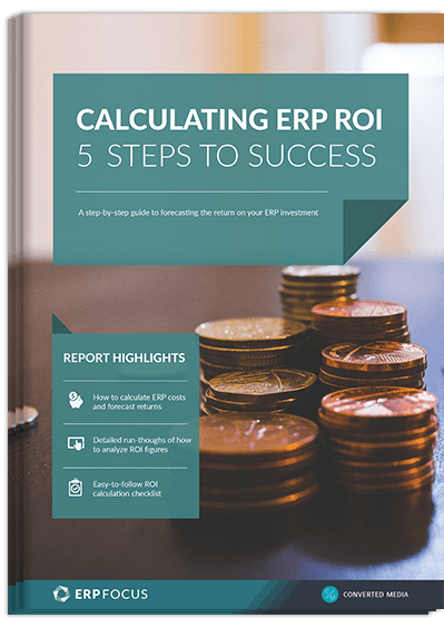 Calculating ERP ROI - five steps to success. Free guide from ERP Focus