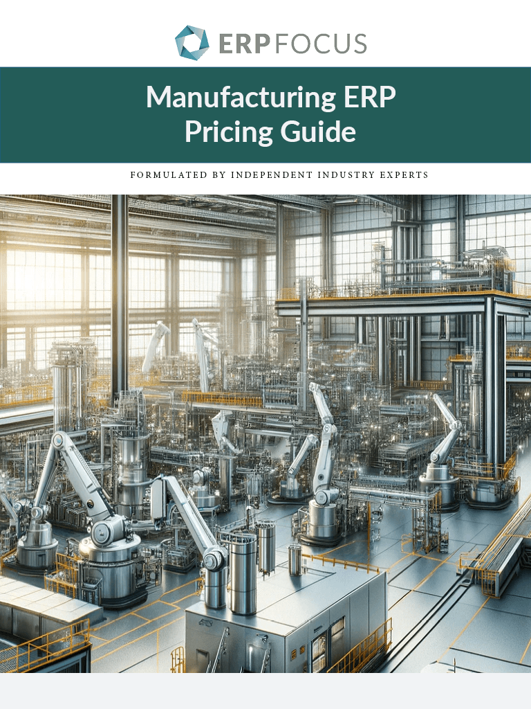 Manufacturing ERP Pricing Guide