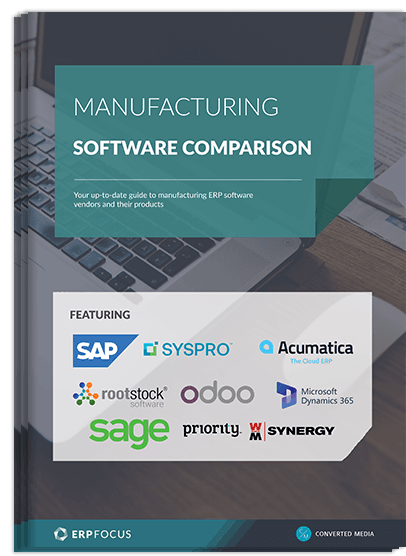 Manufacturing Software Comparison guide