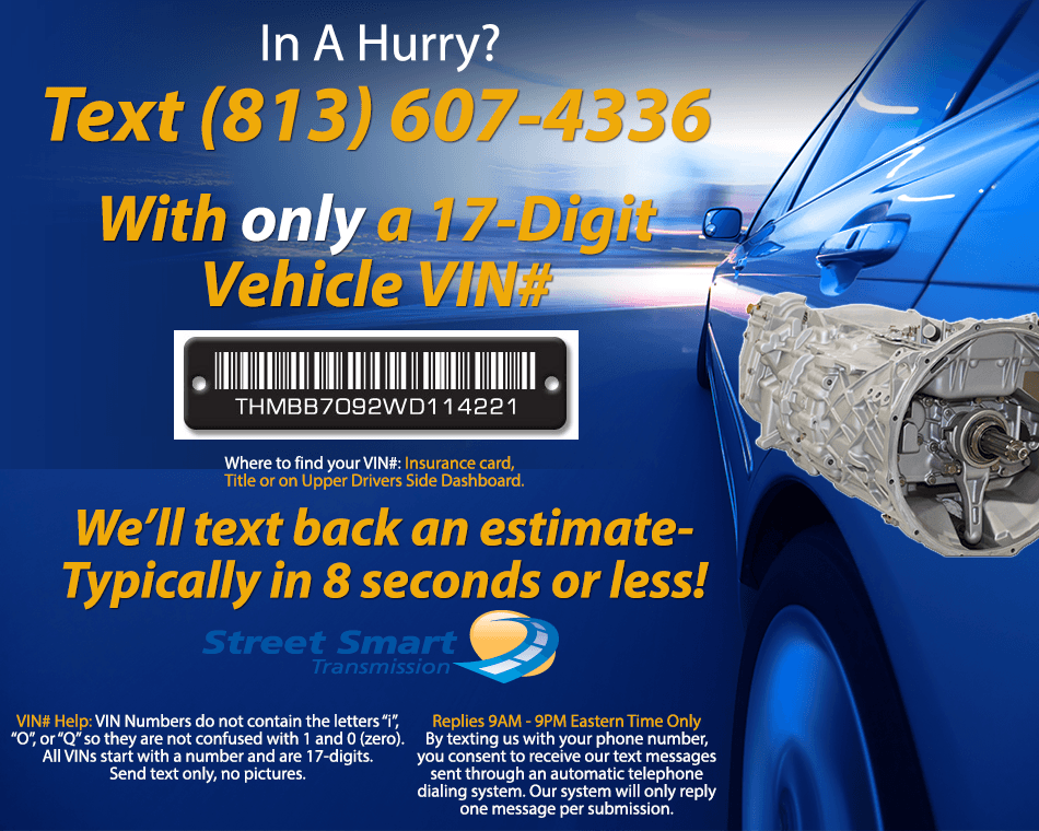 Street Smart® Transmission | Remanufactured Transmissions - Estimate by ...