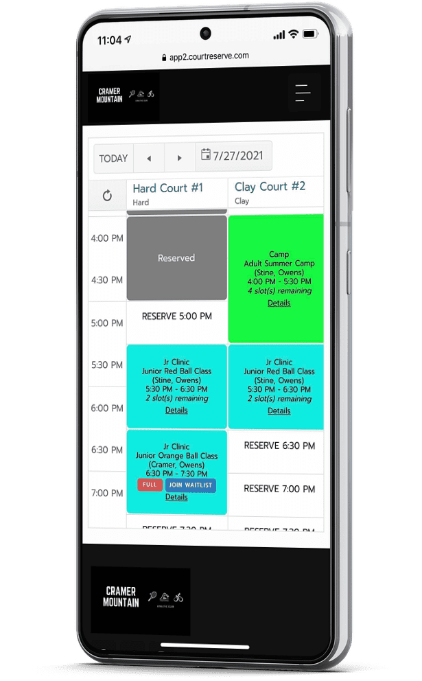 Tennis Club Management & Court Reservation Software - CourtReserve