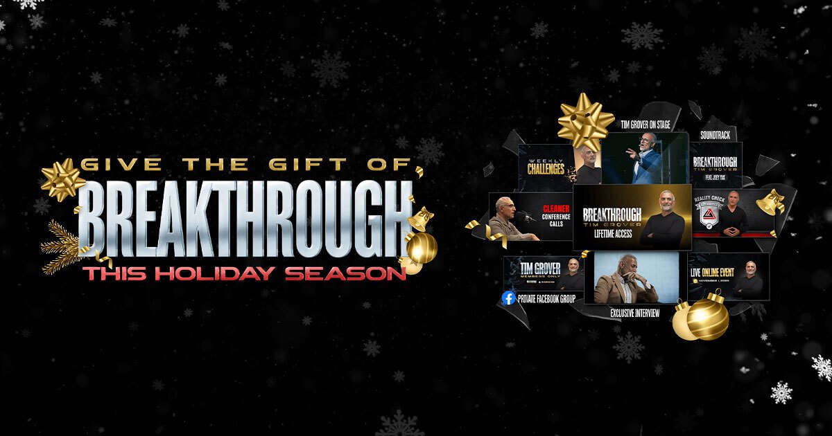 GIVE THE GIFT OF BREAKTHROUGH
